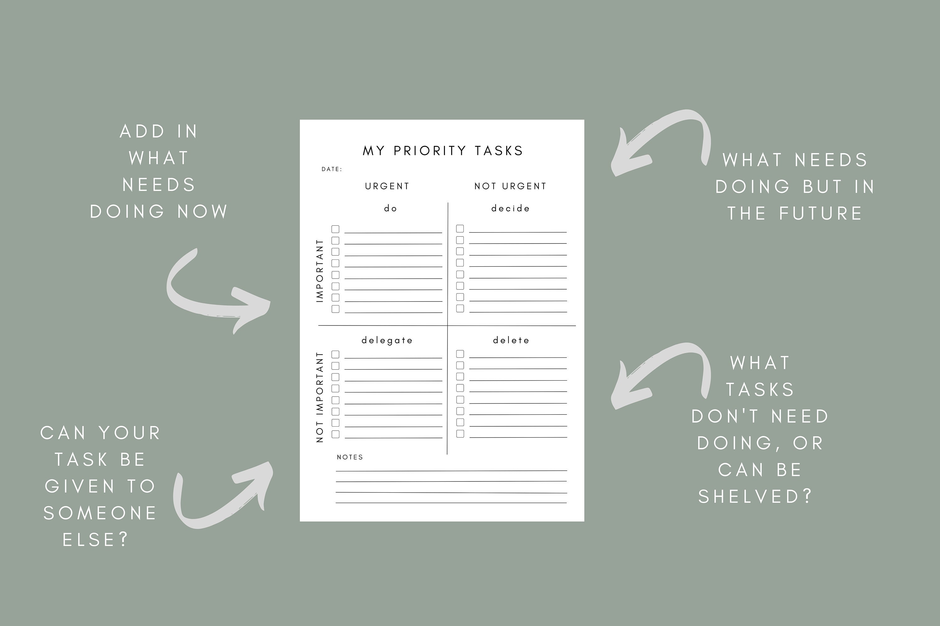 Use This Priority Matrix to Prioritise Your Tasks. the Task Matrix ...