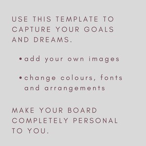 Digital Vision Board Template: Your Perfect Vision Board Printable, Use ...