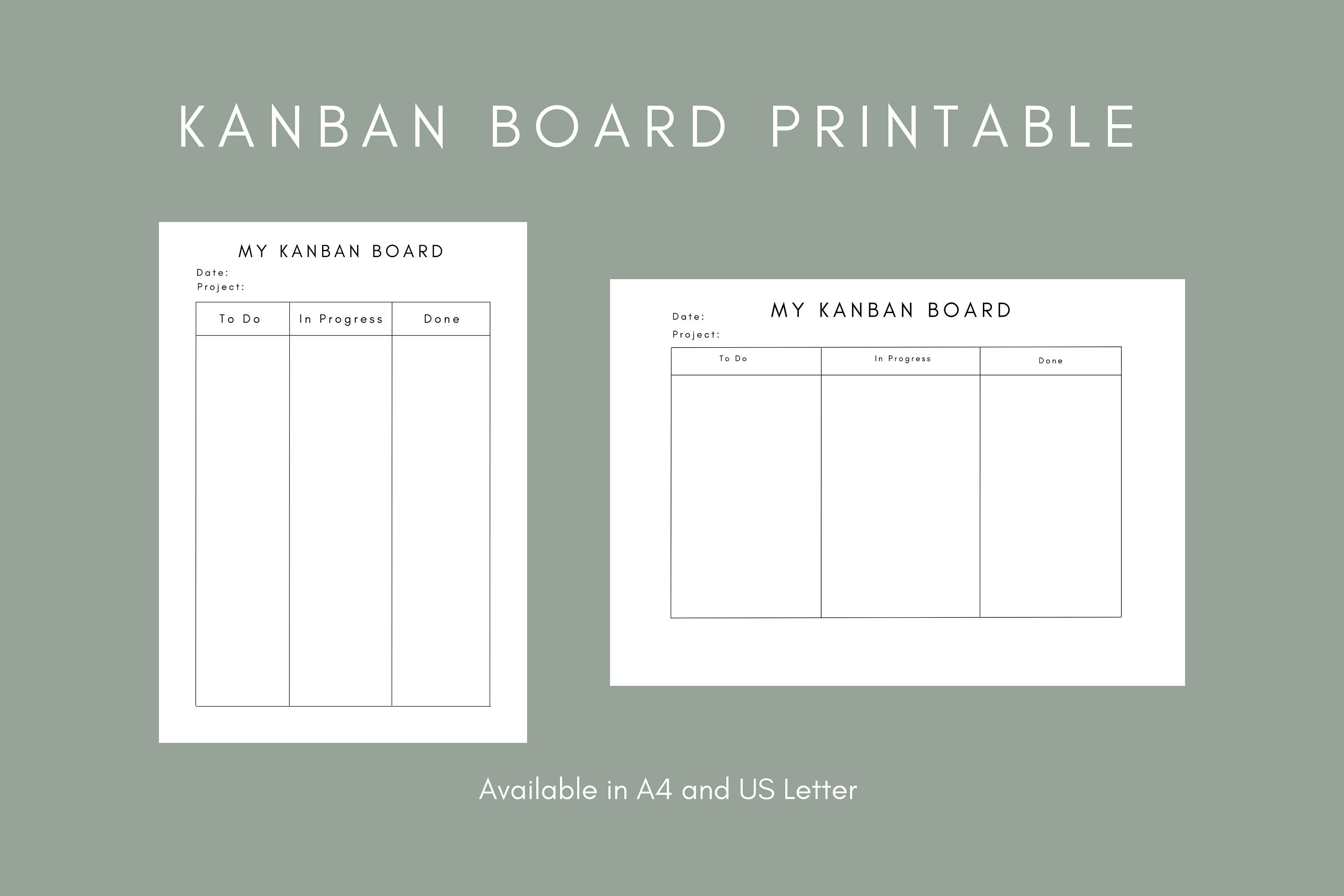 Use Our Kanban Board to Streamline Your Productivity. Brain Dump the ...