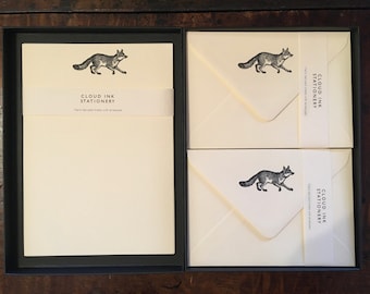 Fox Stationery | Etsy