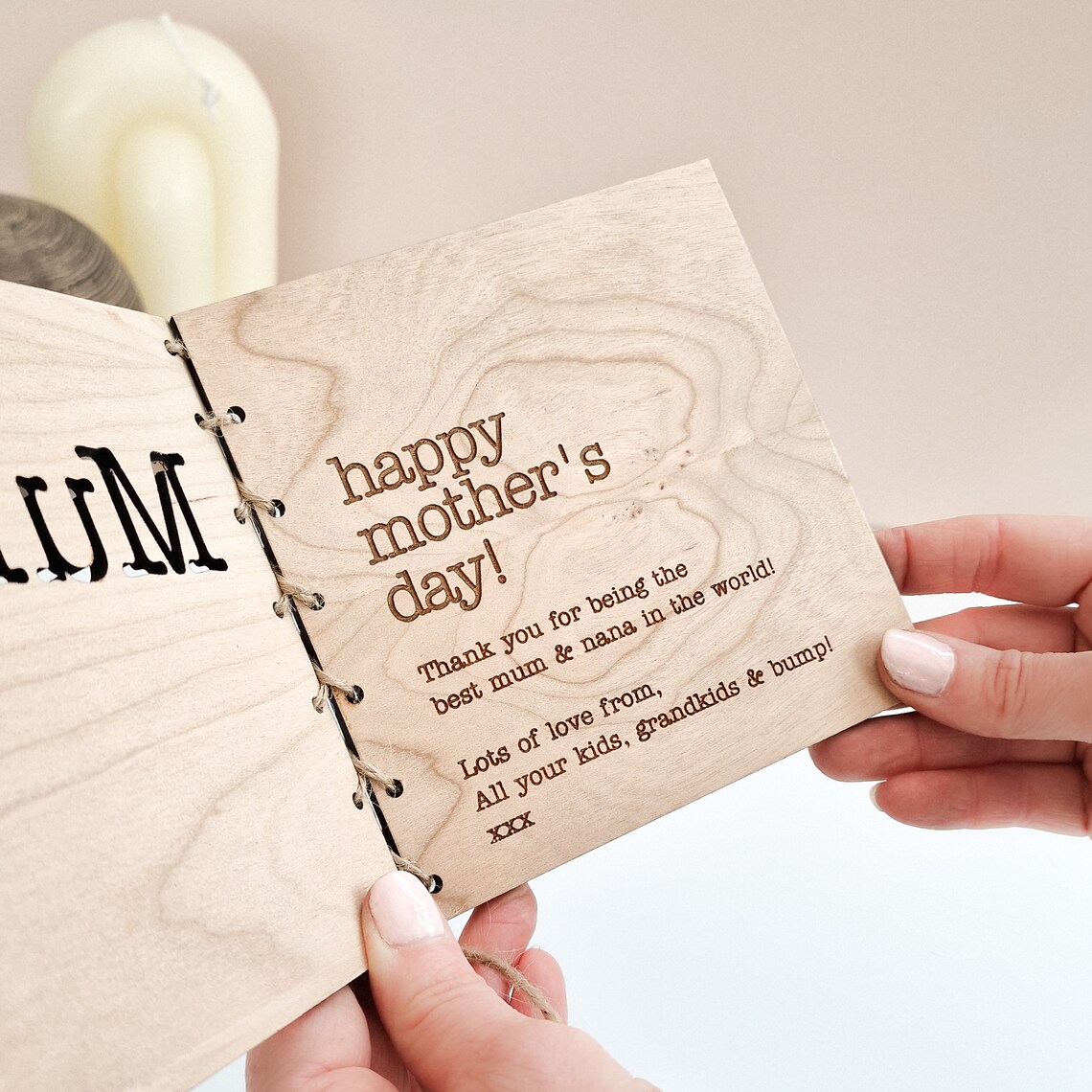 Mum Noun Definition Card Personalised Reasons Why Gift Mother's Day ...