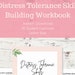 Distress Tolerance Skill Building Workbook Printable - DBT Lessons and ...