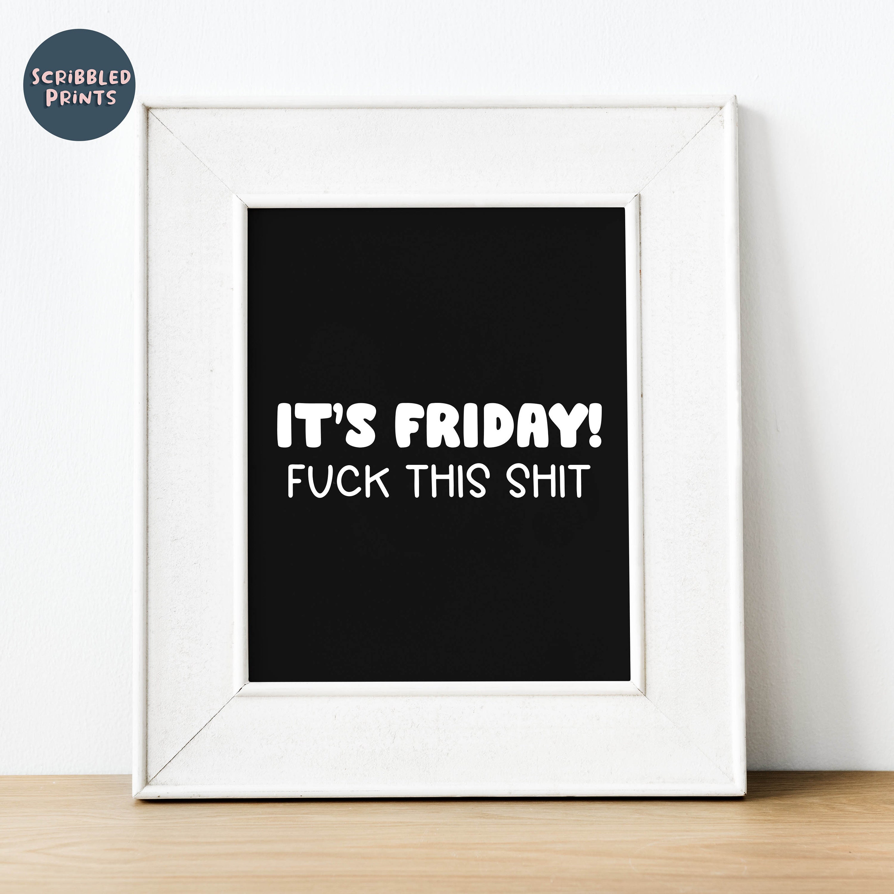 It's Friday Fuck This Shit SVG Inappropriate SVG Funny - Etsy
