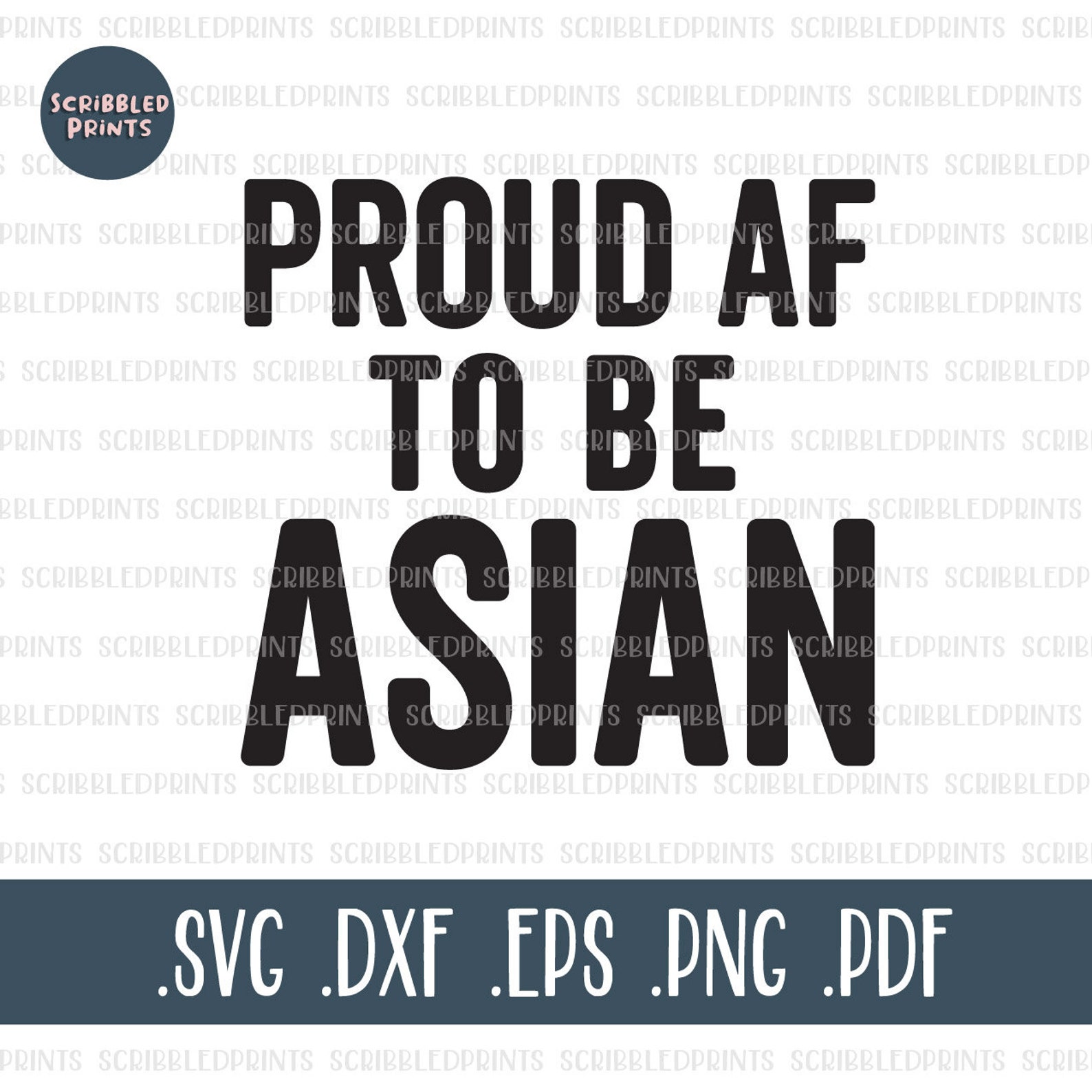 Proud AF to Be Asian SVG Asian Pride SVG Asian Unity Svg - Etsy