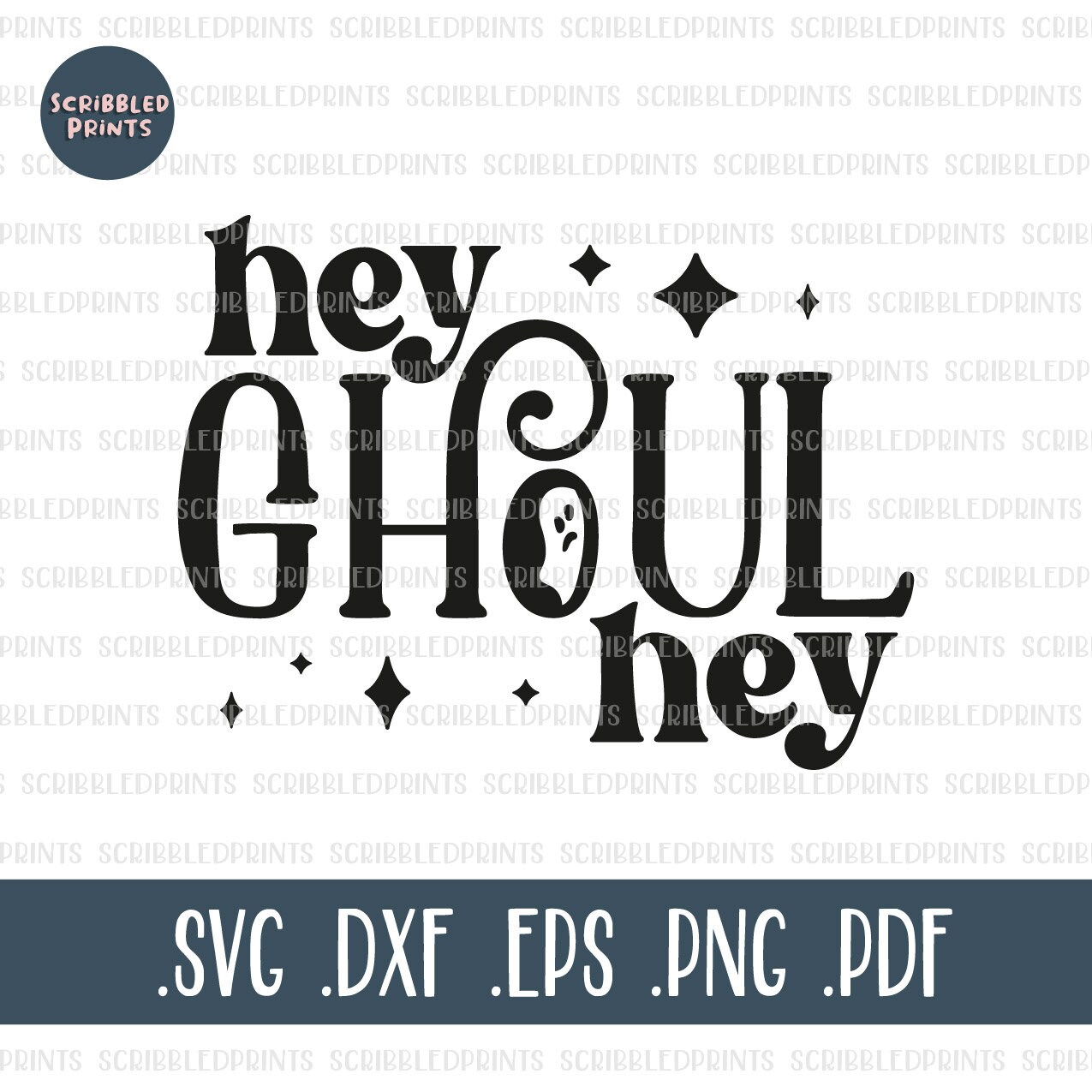 Hey Ghoul Hey SVG Retro Halloween SVG Hey Girl Hey SVG - Etsy