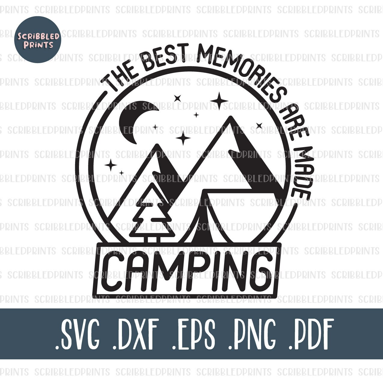 The Best Memories Are Made Camping SVG Vacation SVG Outdoor | Etsy