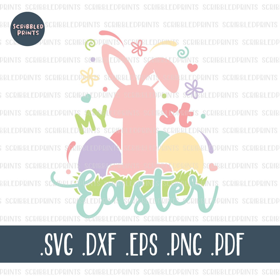 My First Easter SVG, 1st Easter SVG, Easter Baby SVG, Easter Egg Svg ...