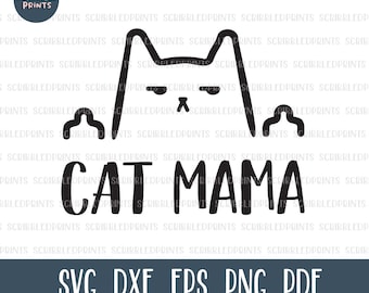 Middle Finger Cat - Etsy