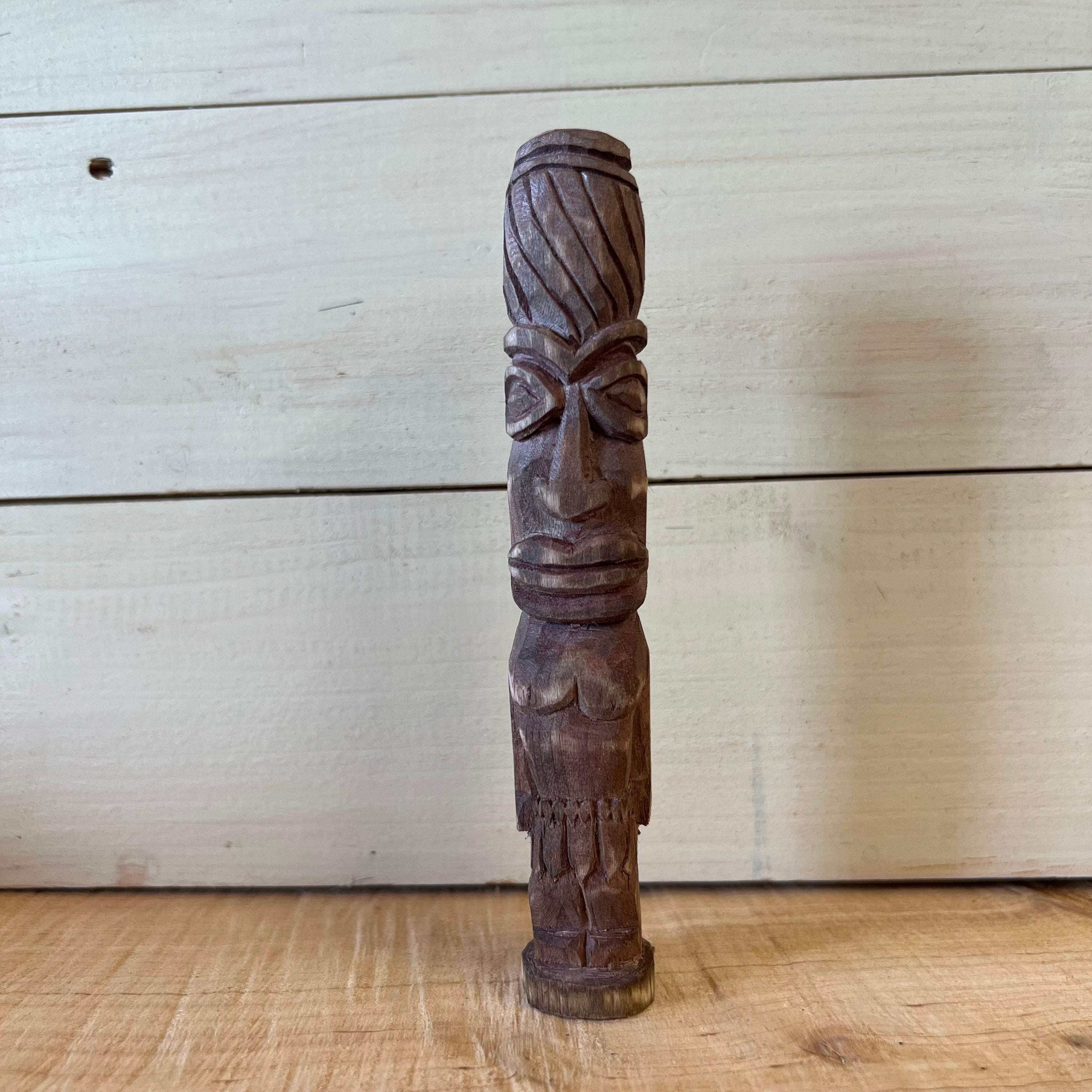 Tiki Totem Pole. Cornish Handmade Desk Decoration. - Etsy UK