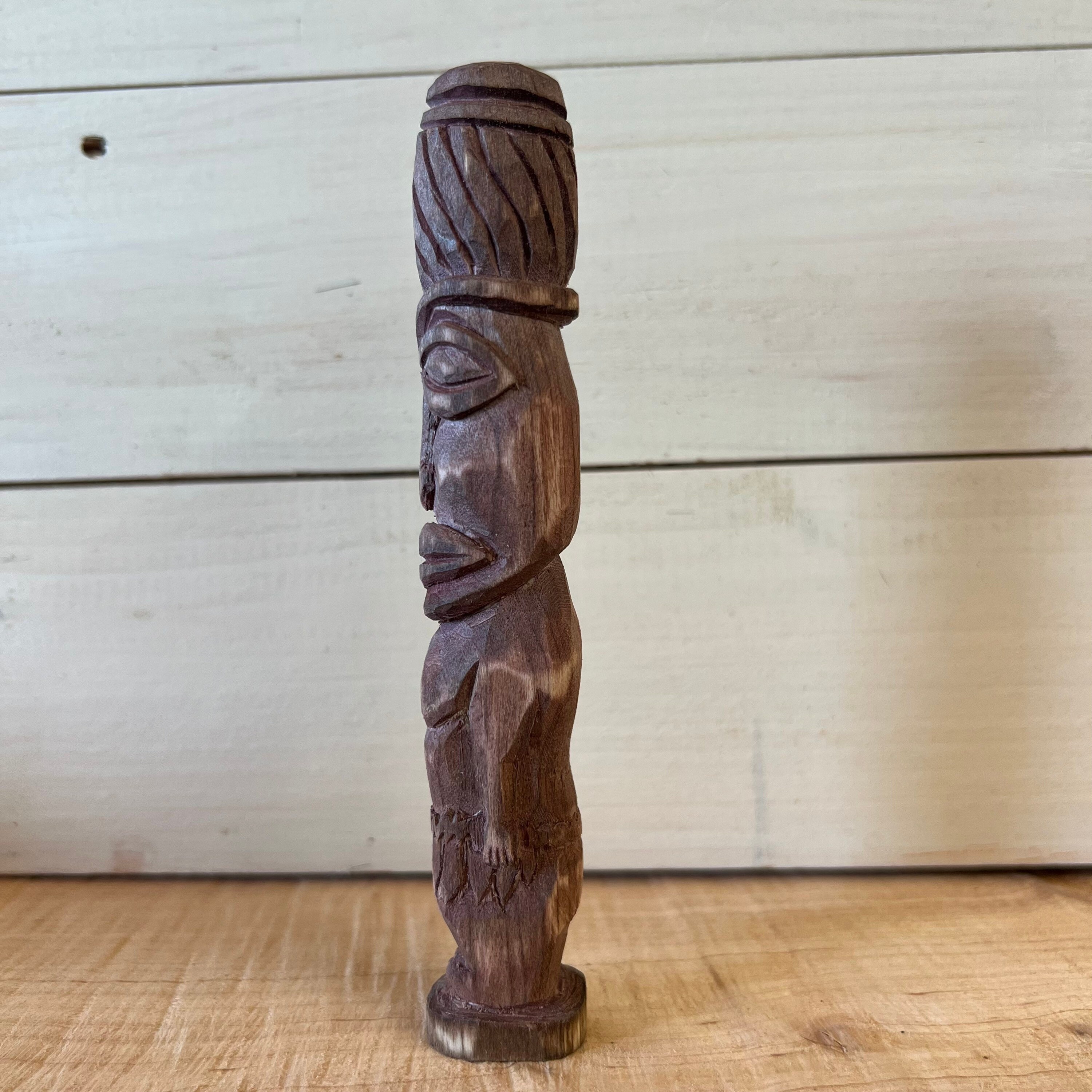 Tiki Totem Pole. Cornish Handmade Desk Decoration. - Etsy UK