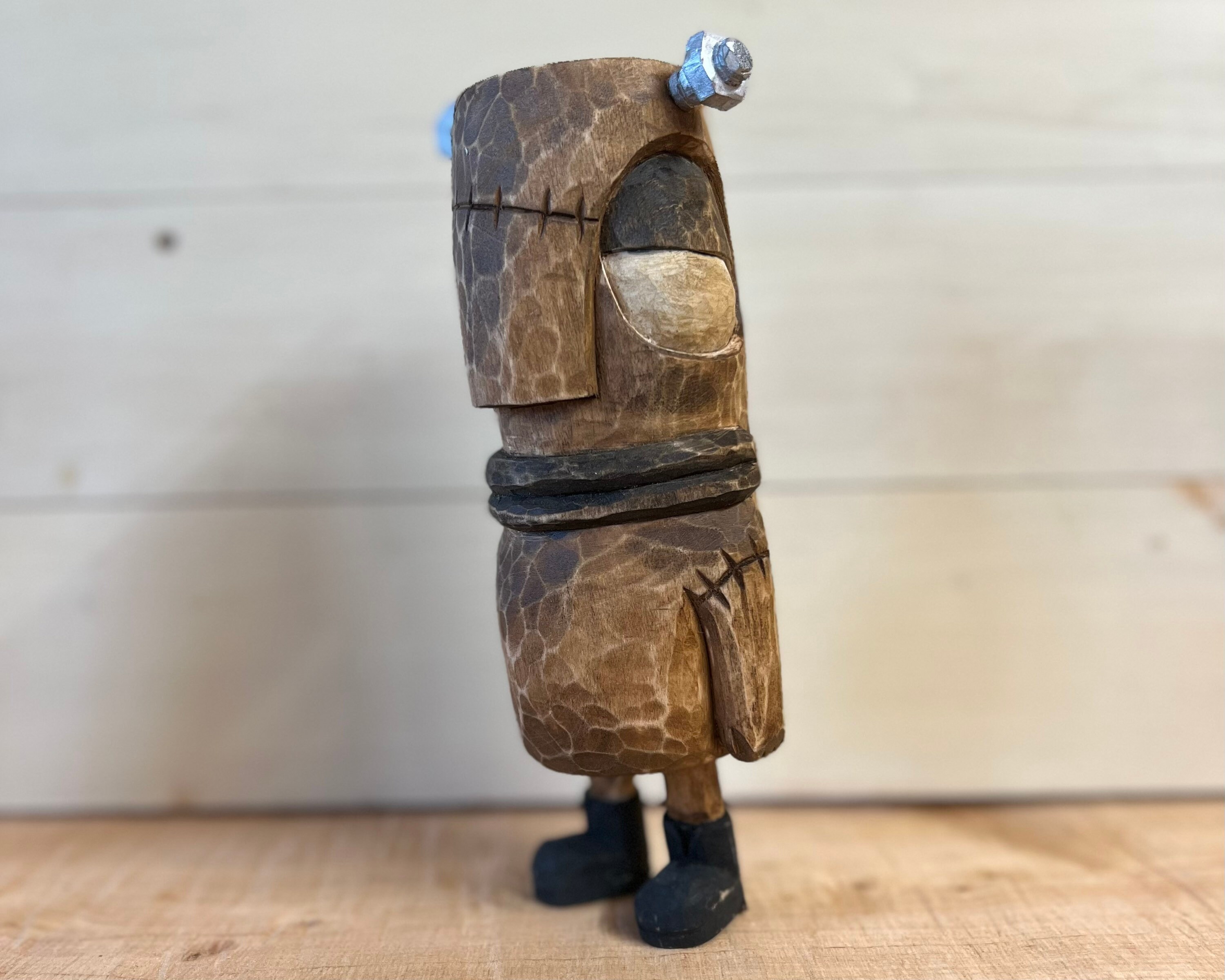 Halloween Totem Wood Carving - Etsy