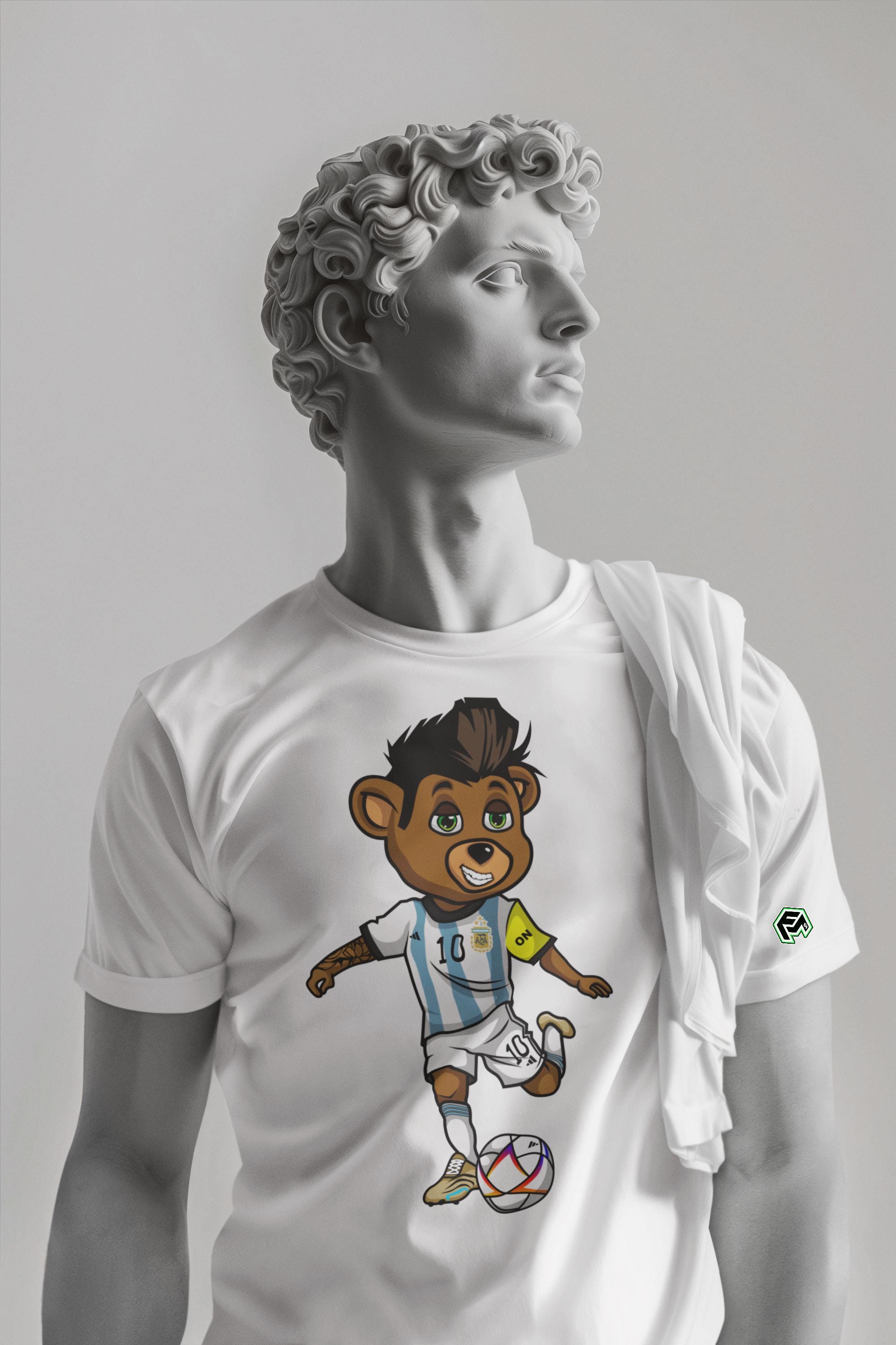 Lionel Messi Bear Argentina - Etsy