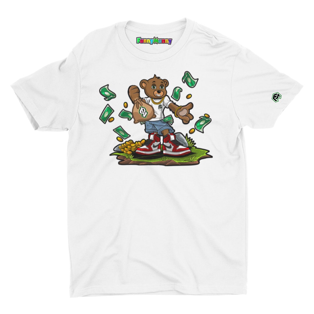 Bear in Jordans - Etsy