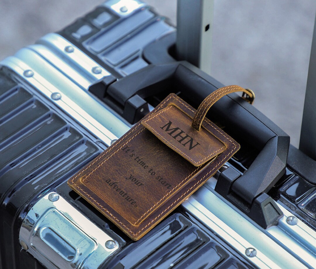 Luggage Tags, Custom Tags, Engraved Luggage Tag With Contact Card ...