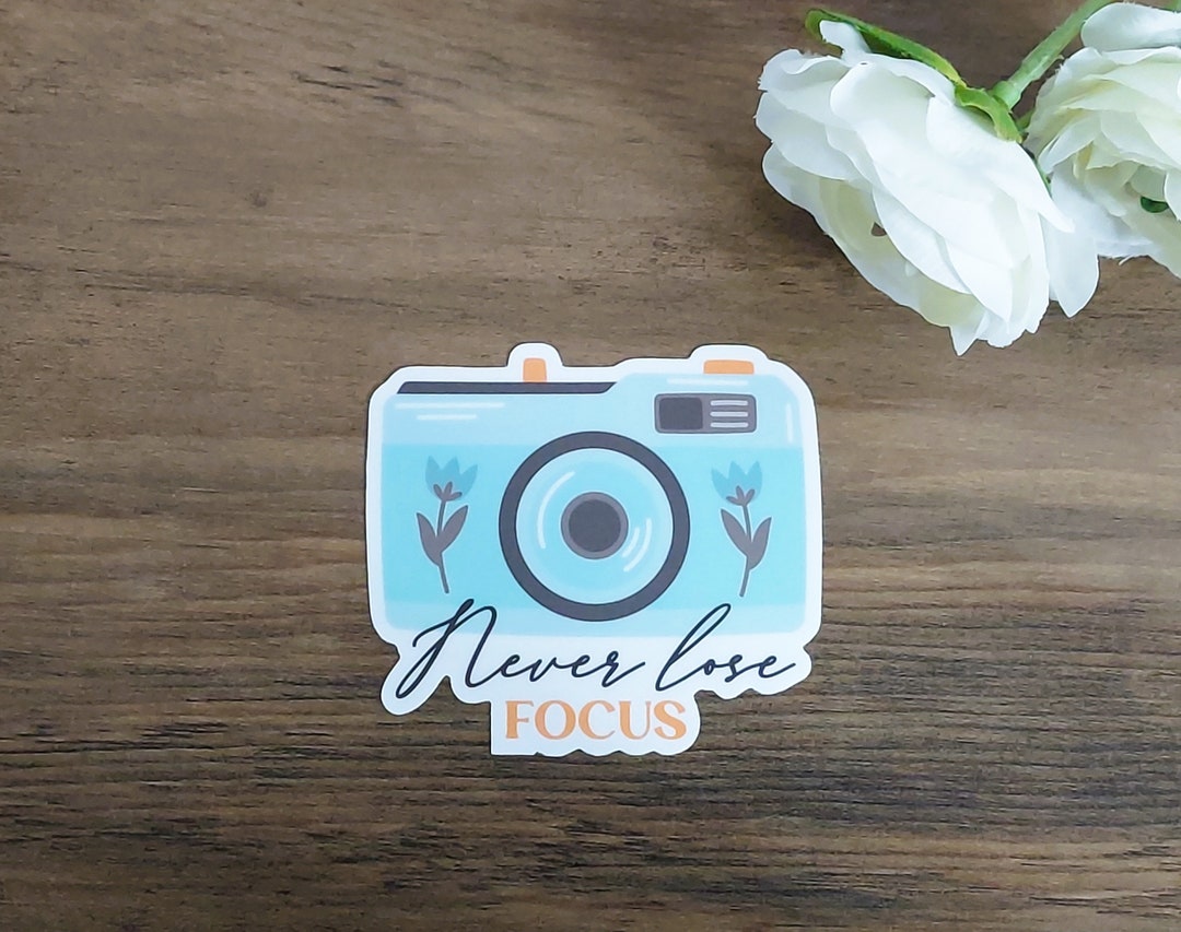 Camera Sticker Photography Die Cut Sticker Car Decal - Etsy