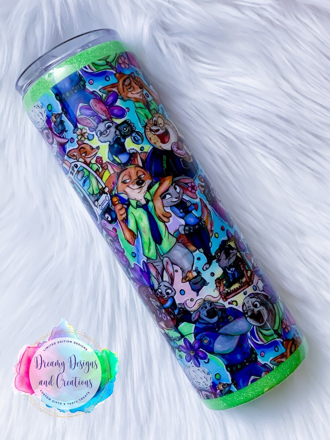 Custom Cup, Zootopia Inspired Tumbler, Unique Gift, Christmas Gift ...