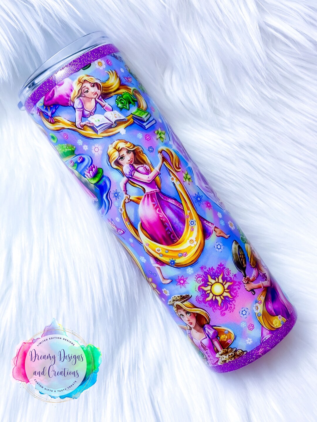 Rapunzel Tumbler, Tangled Inspired 30oz Custom Cup - Etsy