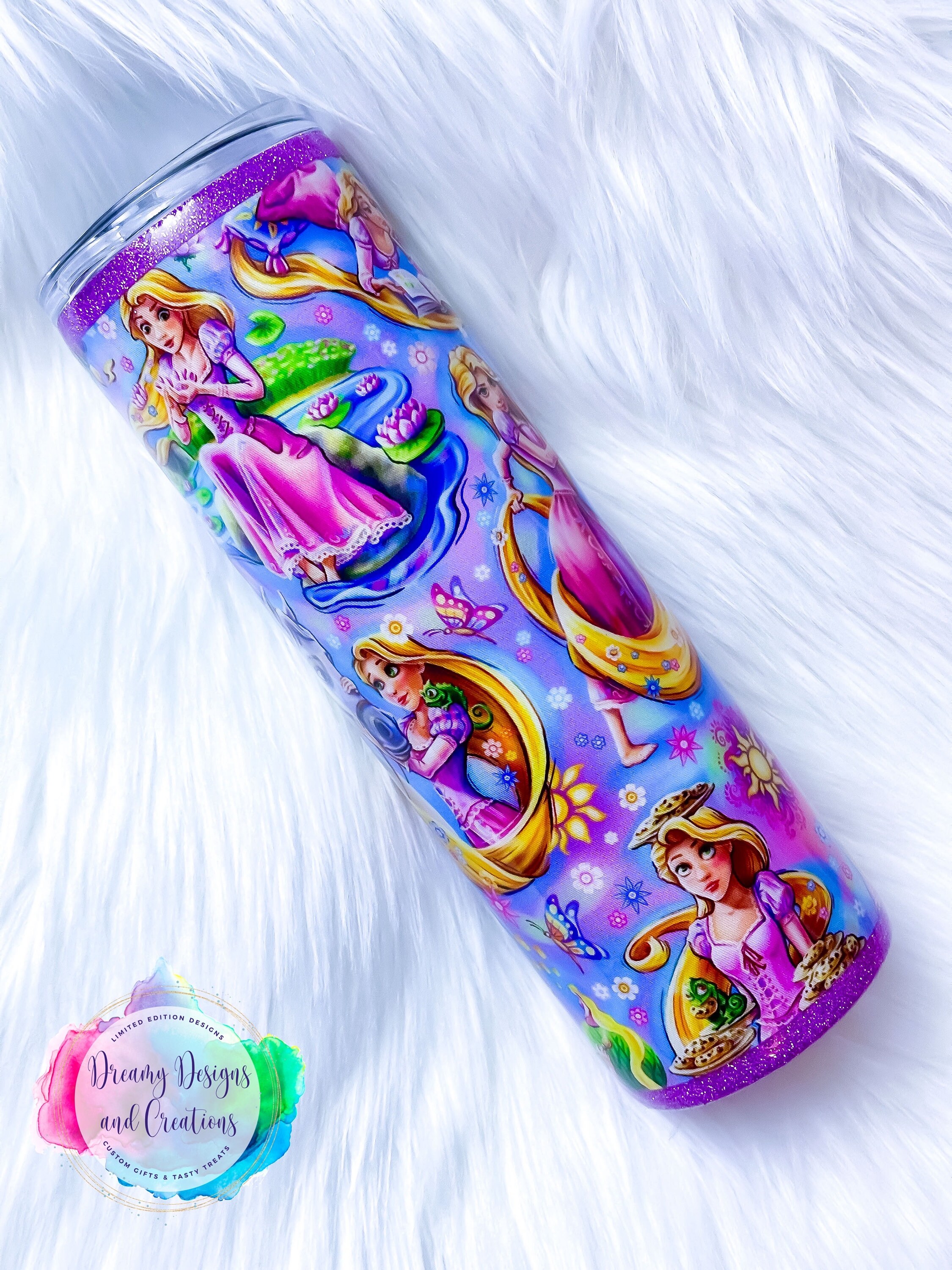 Rapunzel Tumbler, Tangled Inspired 30oz Custom Cup - Etsy