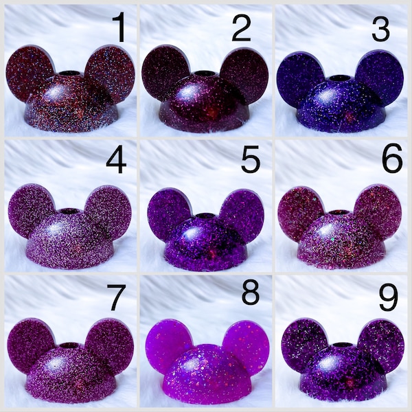 Mickey Mouse Straw Topper - Etsy