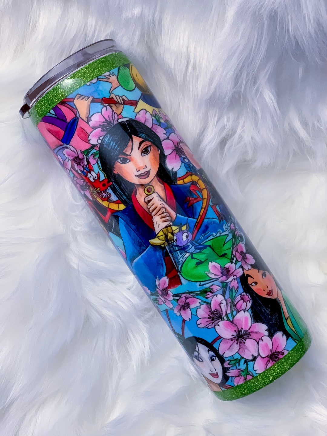 Mulan Inspired Tumbler, Custom Water Bottle or Tumbler - Etsy