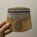 Unique Mountain Engraved Kalimba, Gifts for Musicians, Meditation Gifts ...