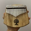 African Instrument, 17 Key Oak Kalimba, Unique Gift for Her ...