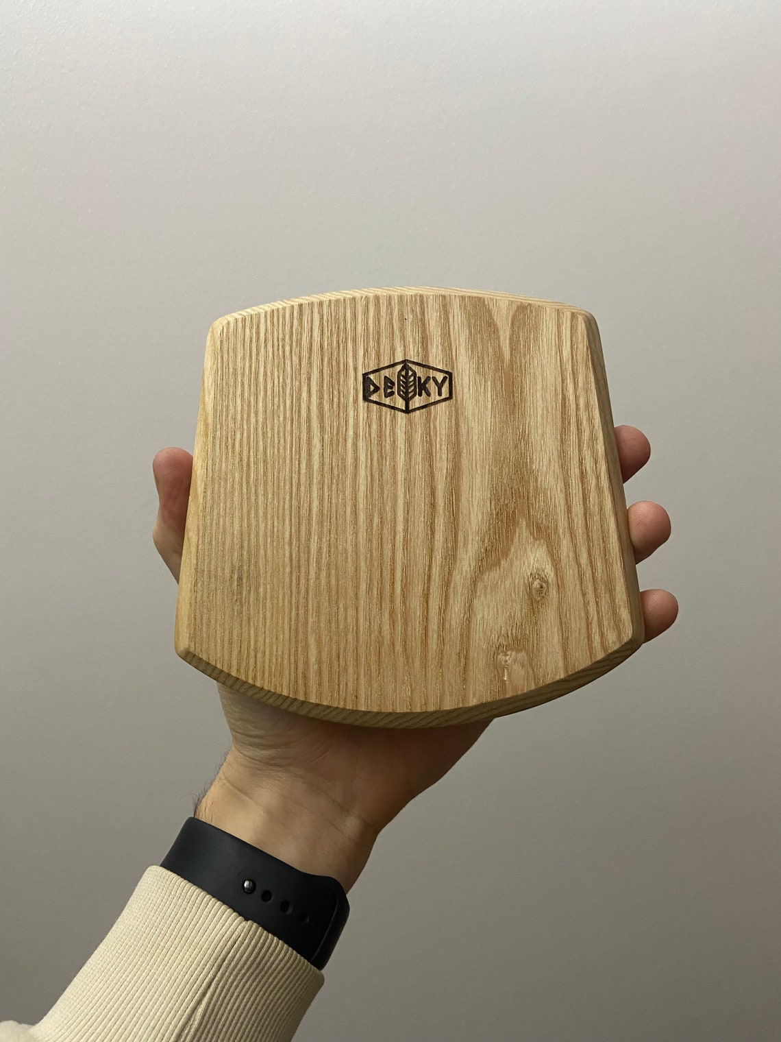 17 Key Custom Ash Kalimba, Landscape Painting, Painted Mbira ...