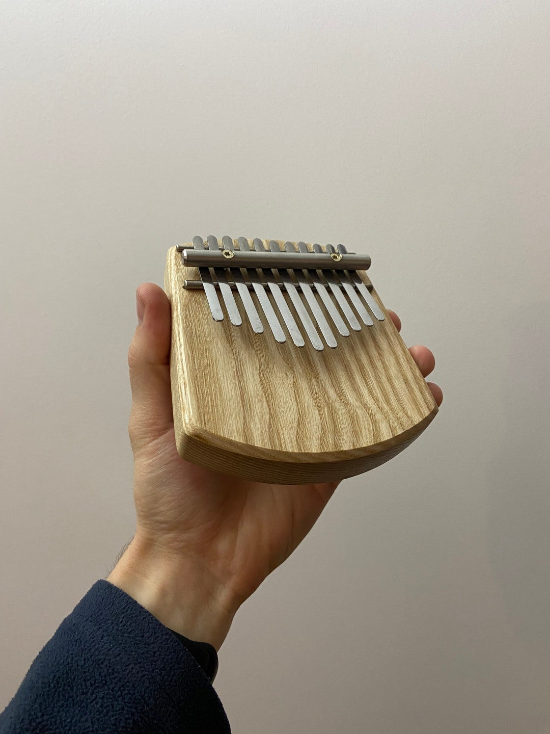 Small Musical Instrument, 11 Key Ash Kalimba, Tongue Drum, Mini Piano ...