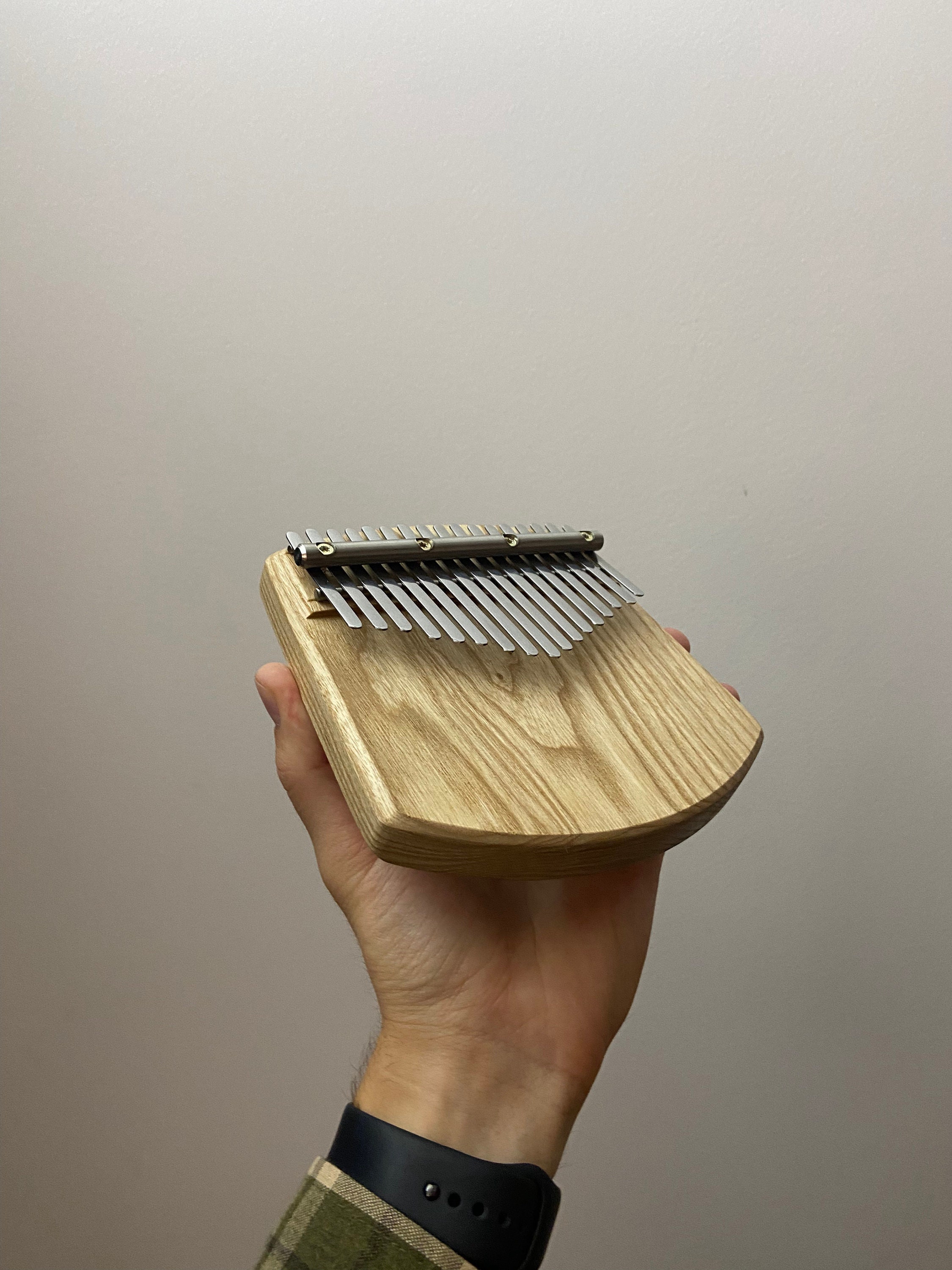 17 Key Oak Kalimba, African Music, Thumb Piano, Marimba, Cigar Box ...