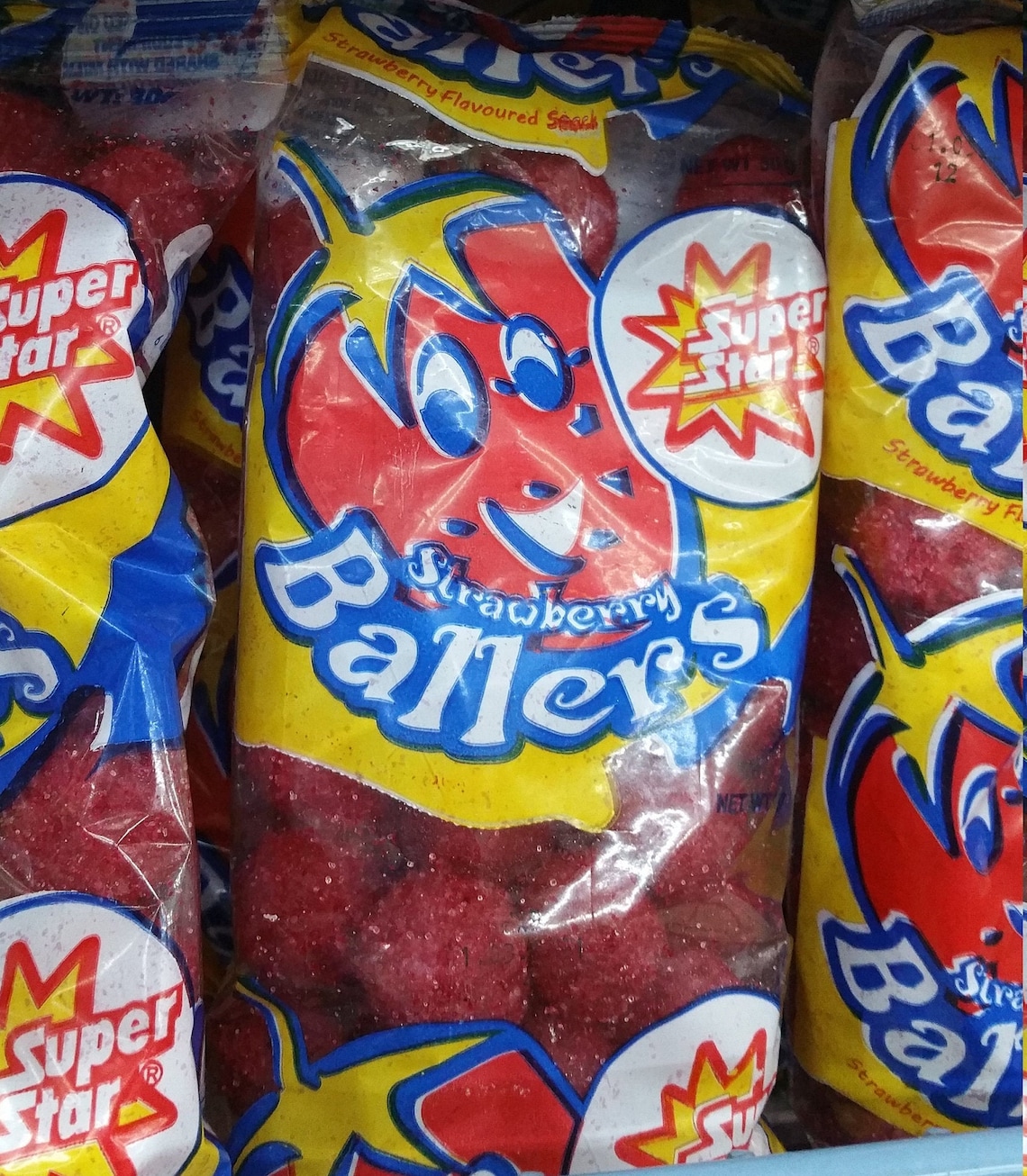 Jamaican Red Strawberry Ballers Super Star Snack 16 Packs X - Etsy UK
