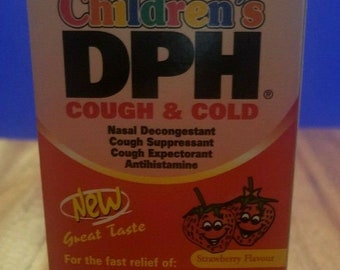 Children Cough Syrup - Etsy