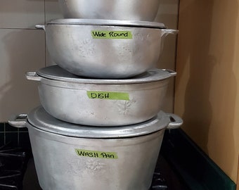Jamaican DUTCH POTS with Cover FREE Shipping Traditional 100% Made in ...