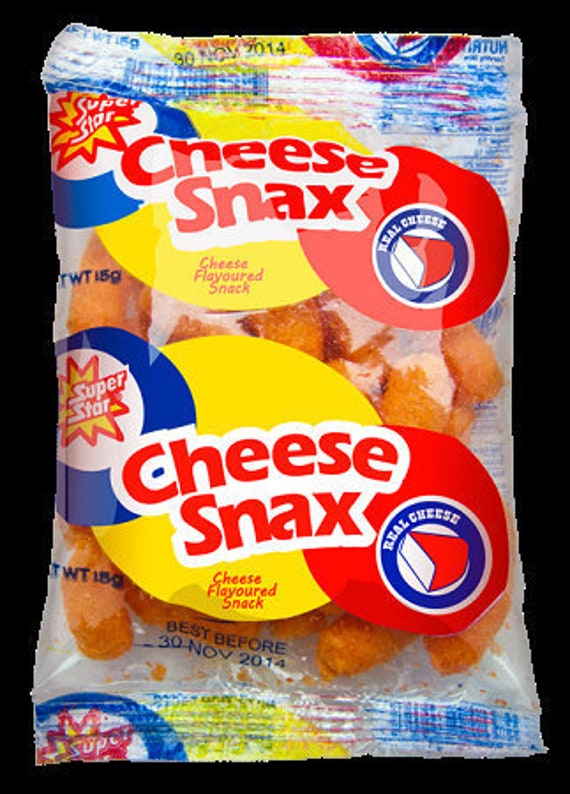 Jamaican Cheese Snax Cheese Flavoured Snack 1 Case-40 Packs | Etsy