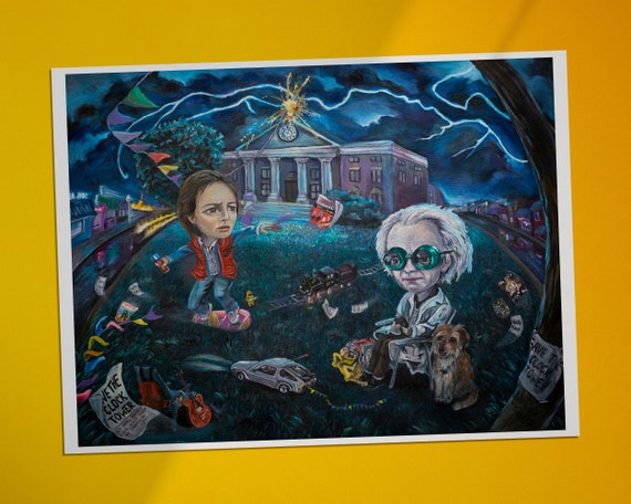 Out of Time Art Print 8x10 12x16 Poster - Etsy