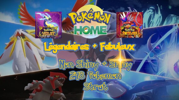 Shiny Legendaries Scarlet