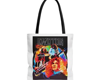 Led Zeppelin Tote Bag - Etsy
