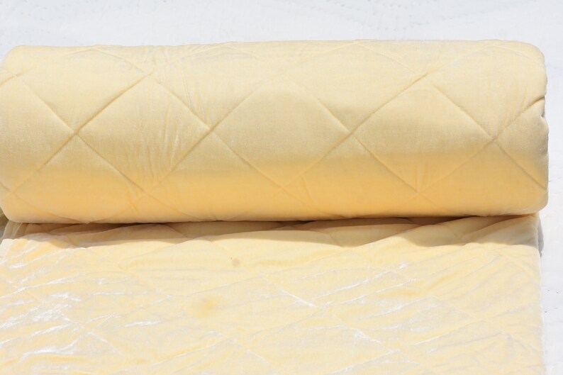 Cream Velvet Quilt Queen Quilt Velvet Comforter Cream King - Etsy