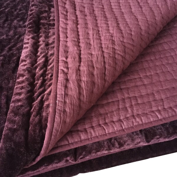 Velvet Quilt - Etsy