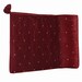 Deep Red Velvet Quilt Velvet Blanket Quilt Throw Green - Etsy