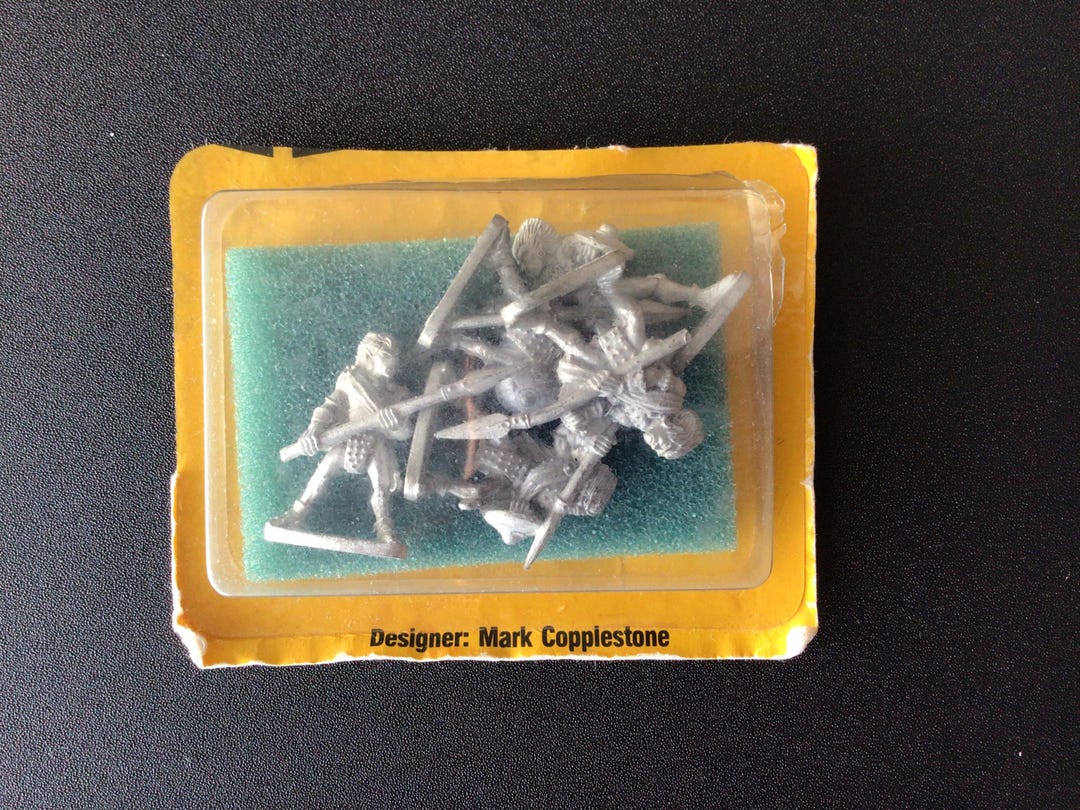 Vintage Mark Copplestone Miniature Castings Fantasy Warrior Figures ...