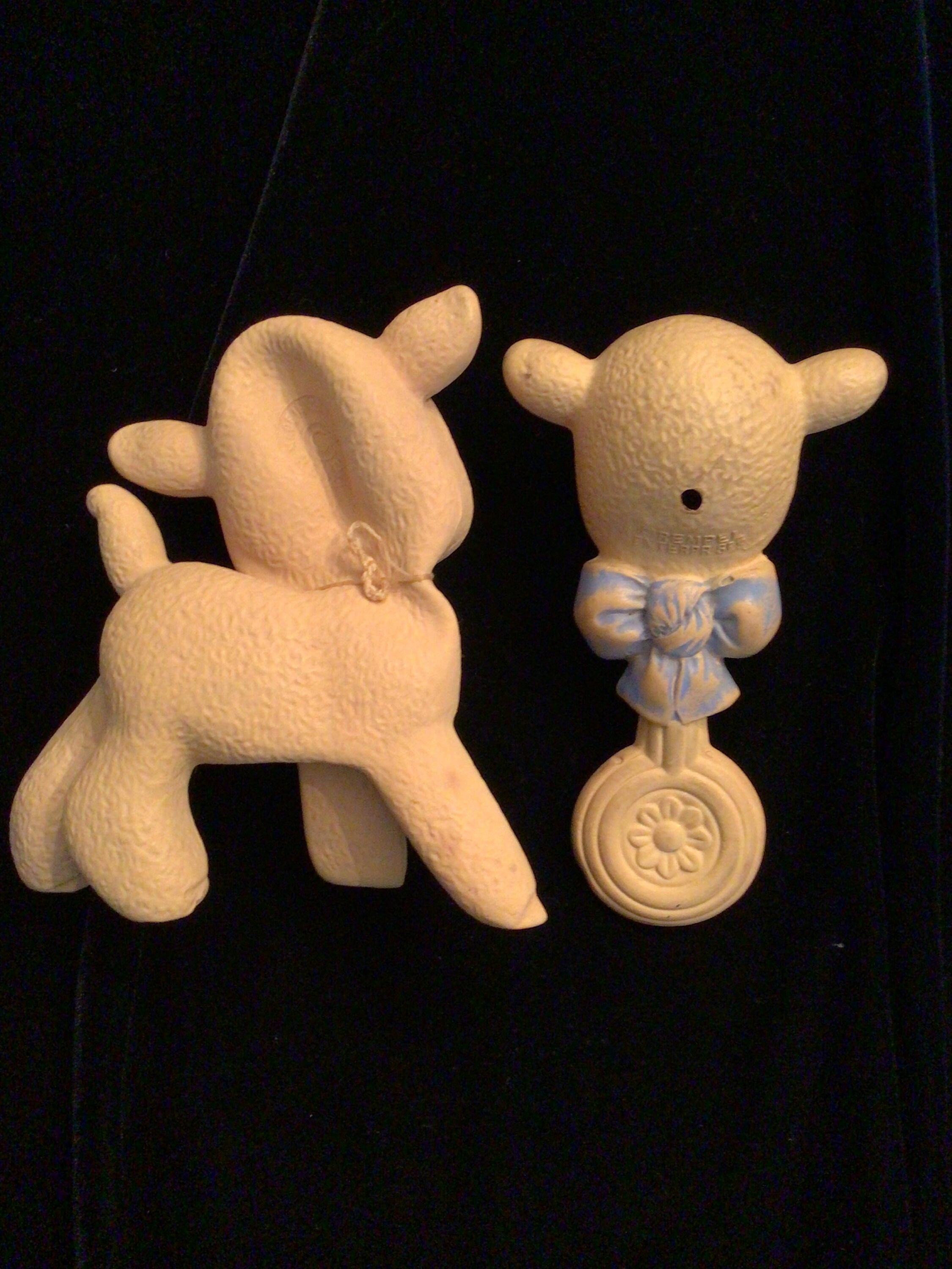 Vintage Rempel Rubber Lamb Squeaker & Rattle Adorable Squeak Toy 1940s ...