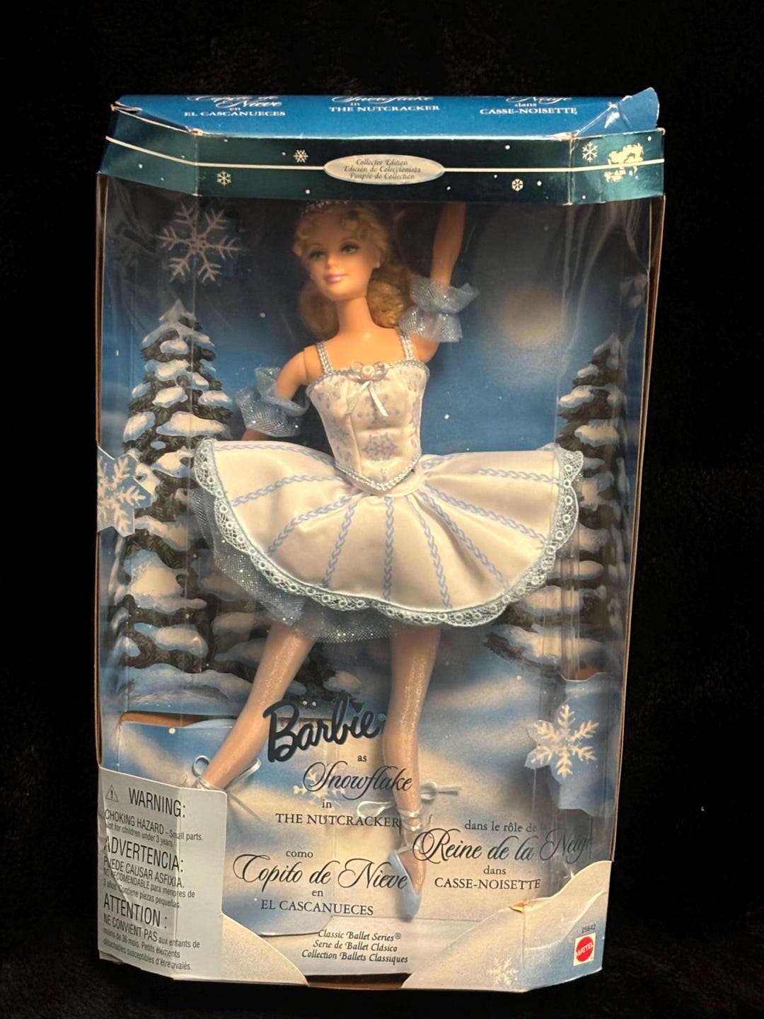 BNIB 1999 Barbie Classic Ballet Series Snowflake From the Nutcracker ...
