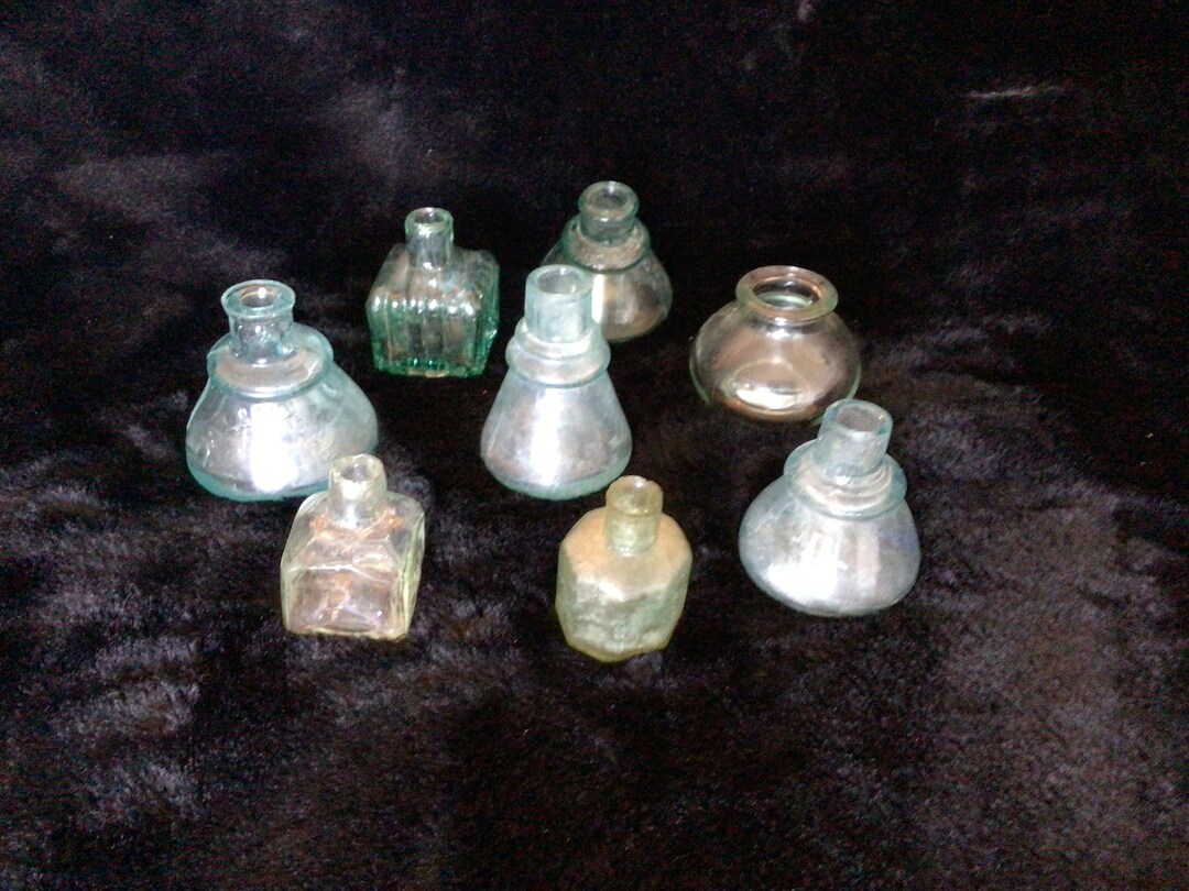 Antique Unusual Inkwells / Ink Pots YOUR CHOICE Multipurpose - Etsy