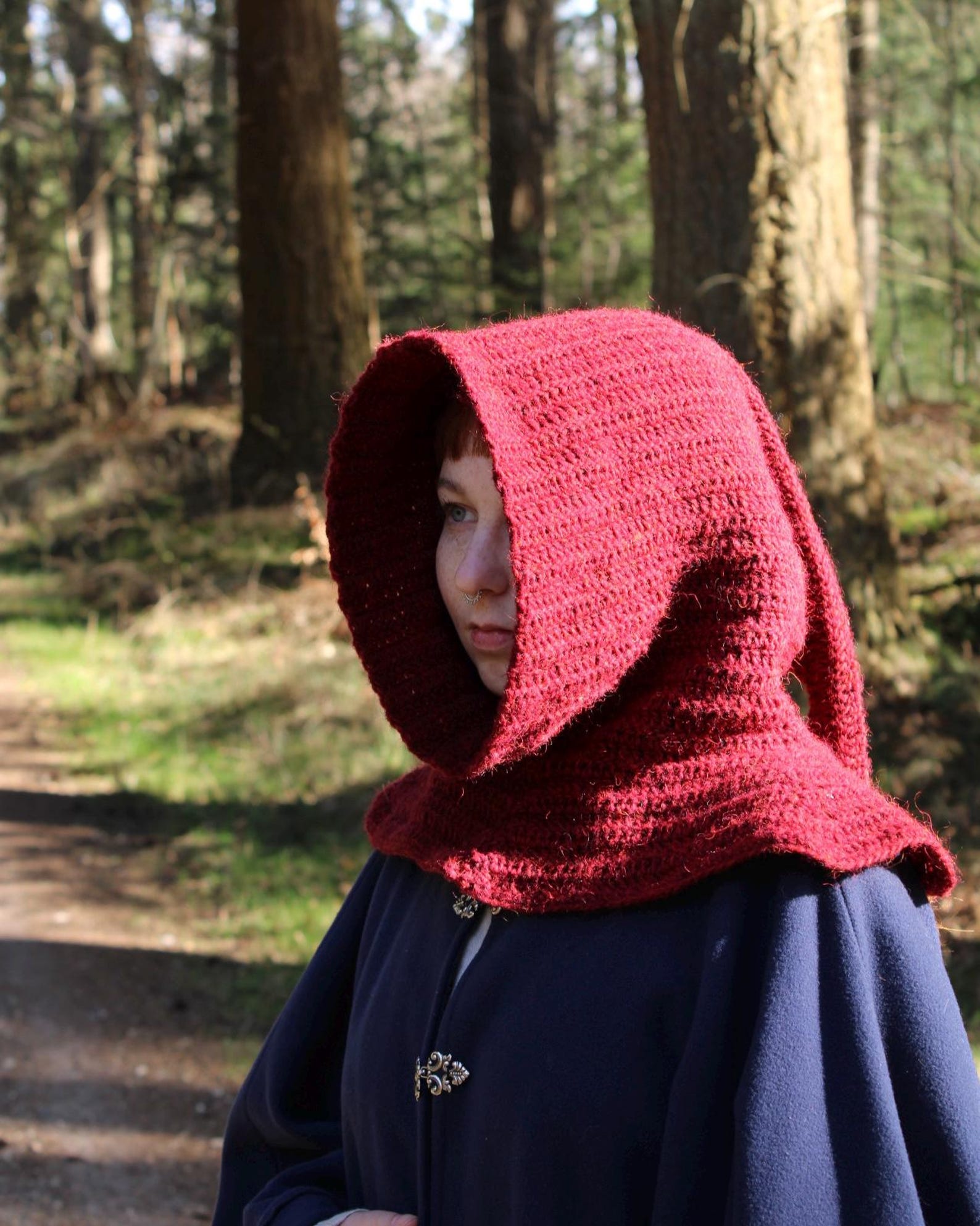 Medieval Liripipe Hood - Crochet Pattern - Etsy
