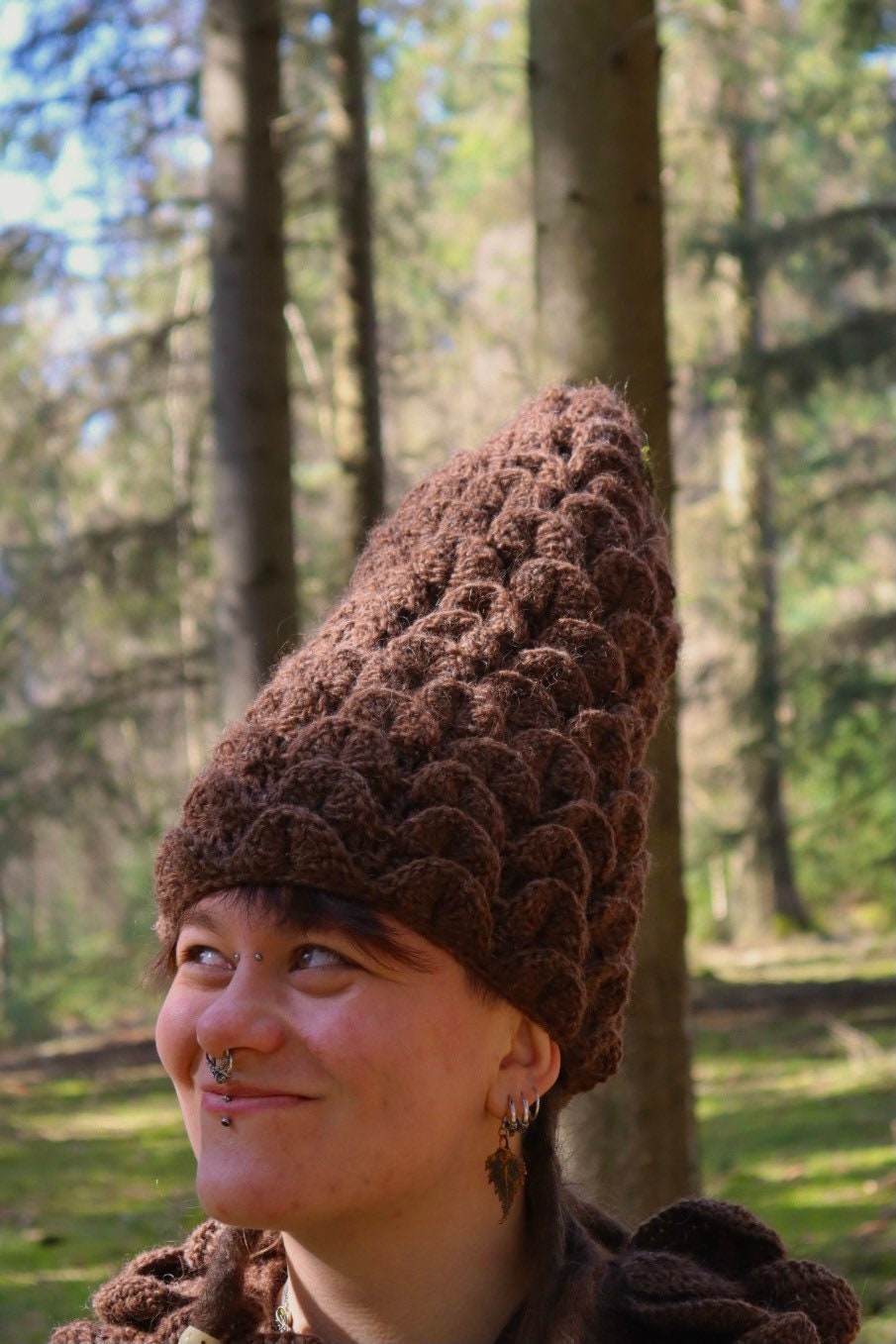 Pine Cone Hat - Etsy