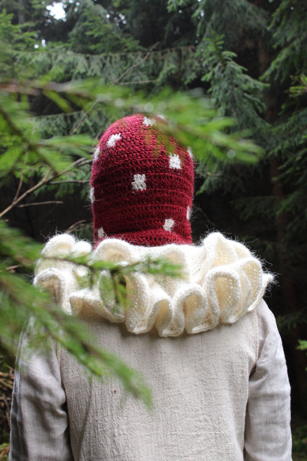 Fly Agaric Balaclava - Crochet Pattern - Etsy