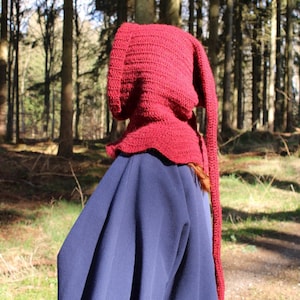 Medieval Liripipe Hood - Crochet Pattern - Etsy