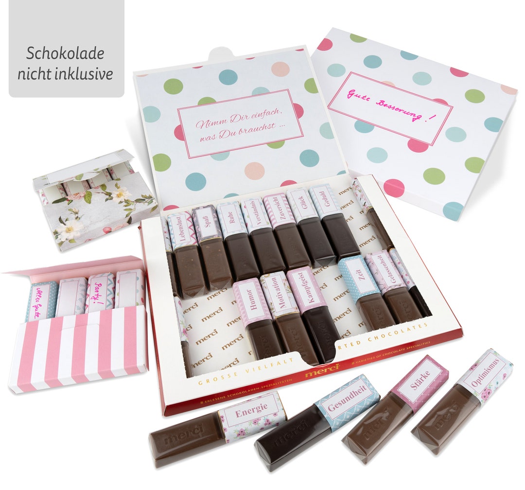 Encouragement Sticker Set Incl. Premium Banderole and Mini - Etsy