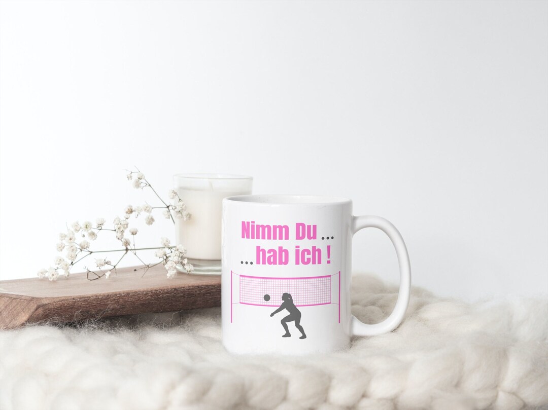 Volleyball Player Cup Take You. I Have. Funny Cup for Volleyball ...