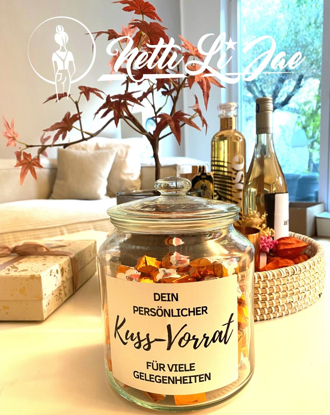 Sticker Set for 63 Ferrero Kisses Kisses Not in a Set Incl. Label for ...